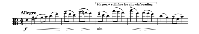 Orchestration Tip: Viola use of treble clef - Orchestration Online